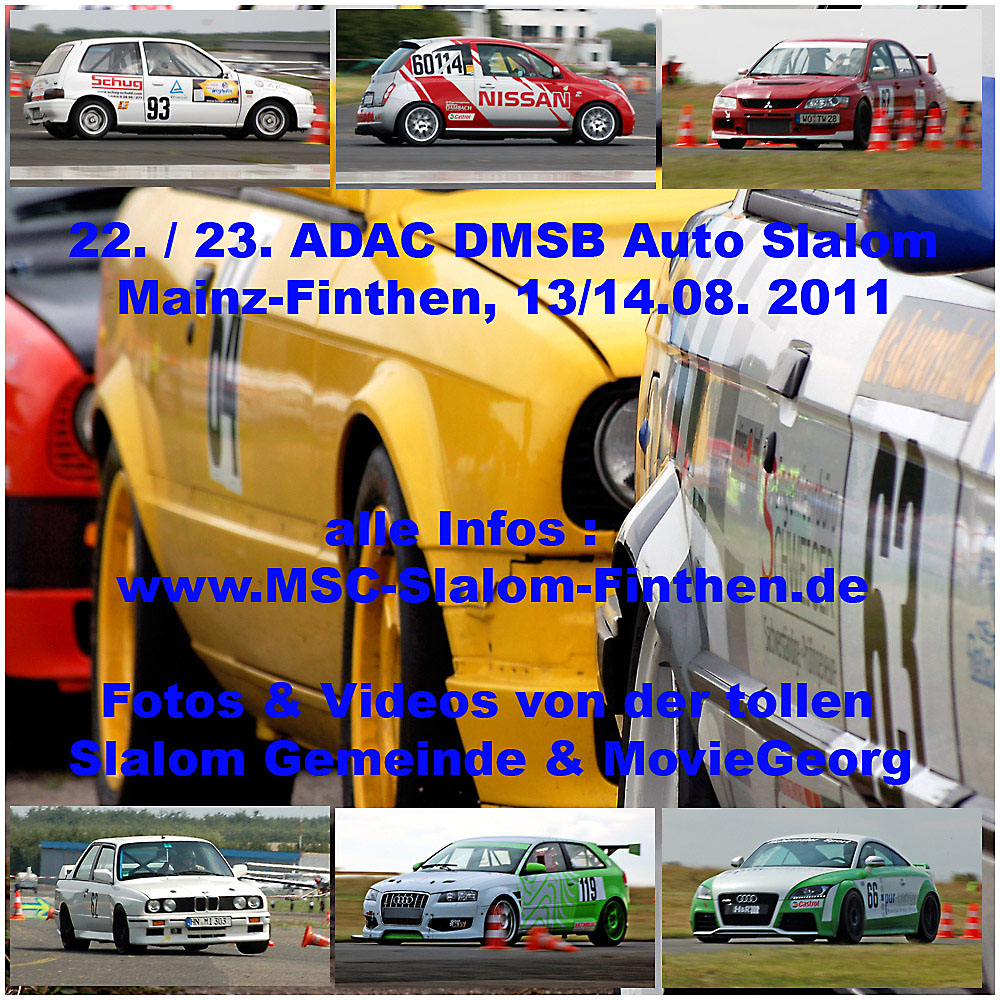 ADAC Auto Slalom Mainz-Finthen, 13/14. 08. 2011 Foto & Bild | sport ...