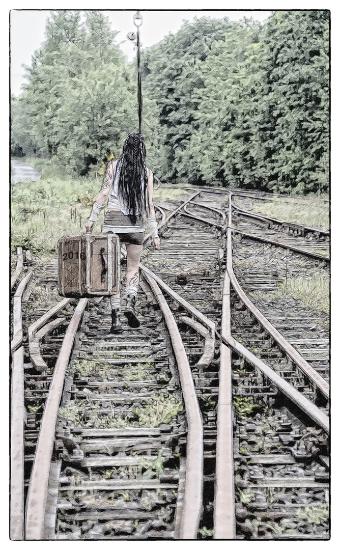 Adieu 2016! Foto & Bild | portrait, portrait frauen, outdoor Bilder auf ...