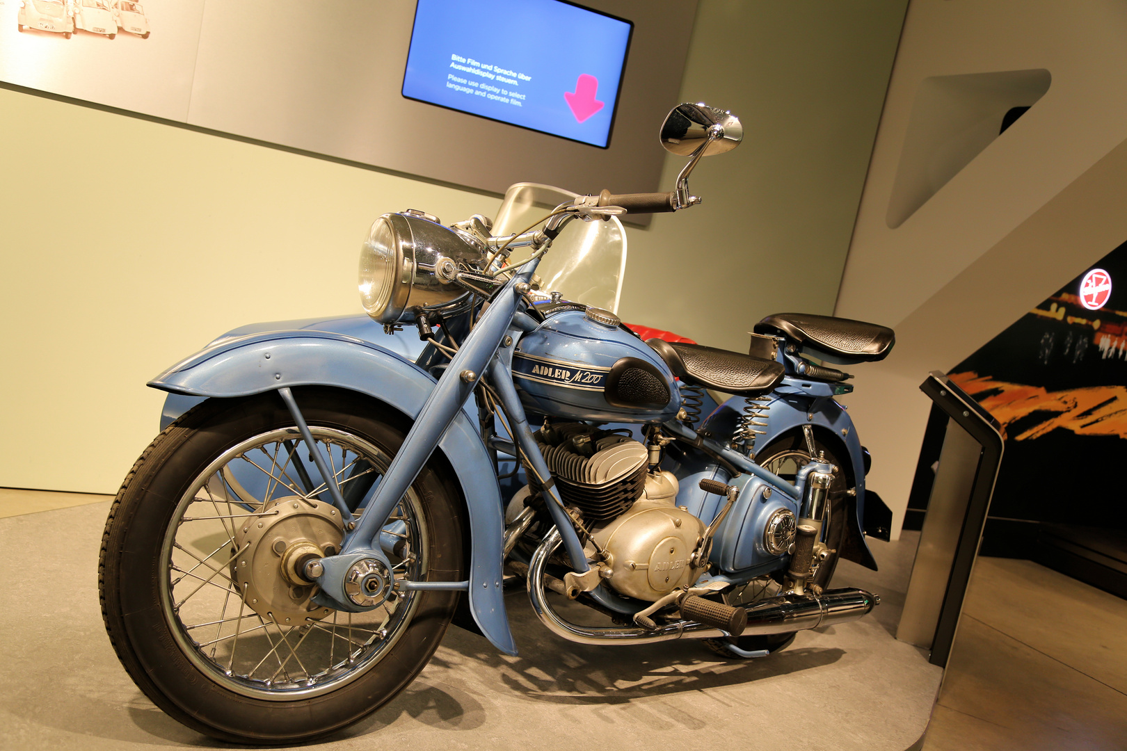 Adler M 200 mit Beiwagen Foto & Bild | autos & zweiräder, motorräder ...