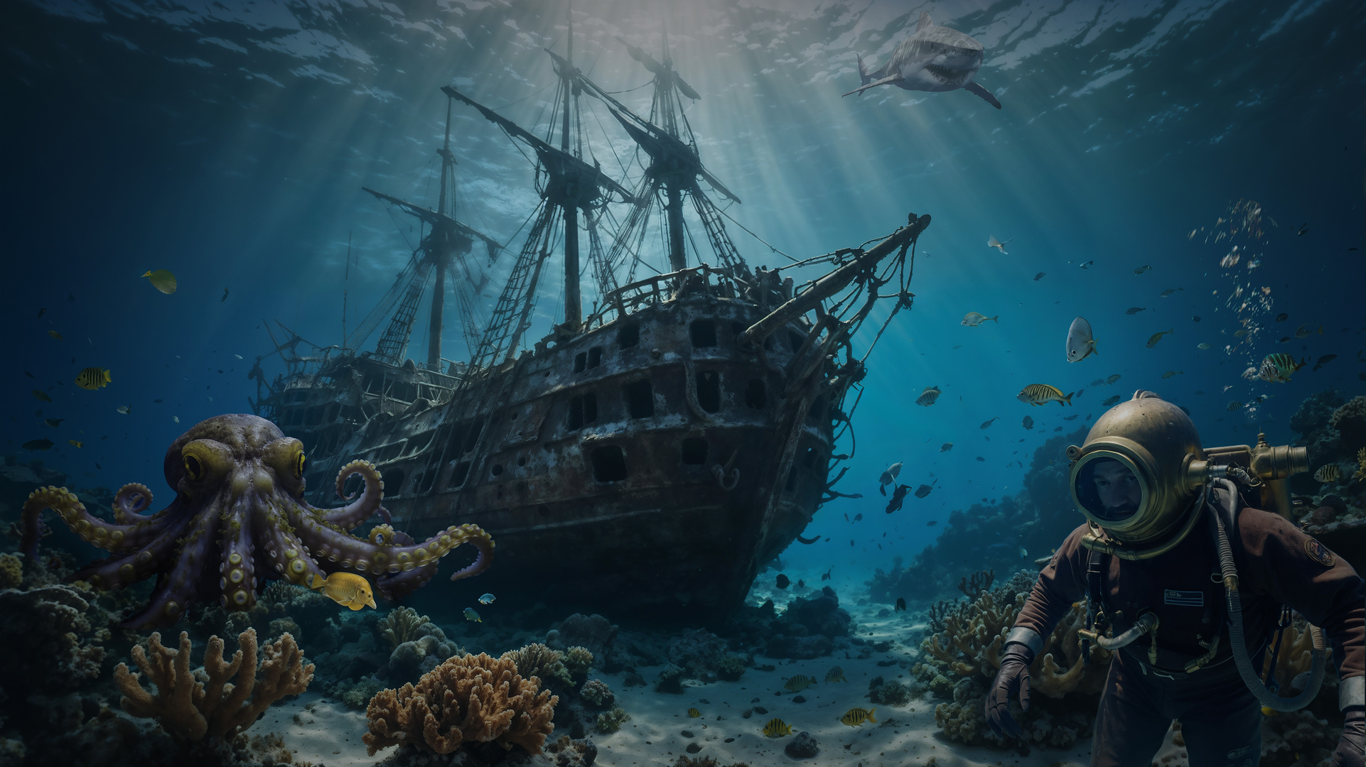 Adventures Underwater - KI Foto & Bild | art, spezial, surreal Bilder ...