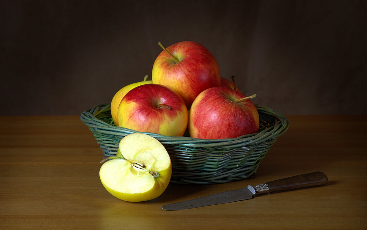 Äpfelstillleben Foto & Bild | stillleben, stillleben "alter meister ...