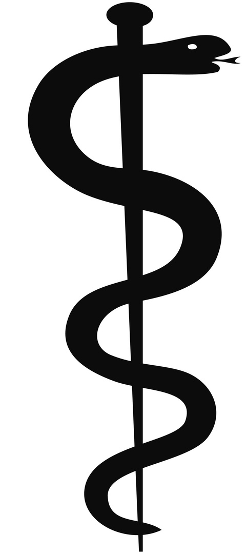 Aeskulap-Stab Foto & Bild | scan art, medizin, digiart Bilder auf ...