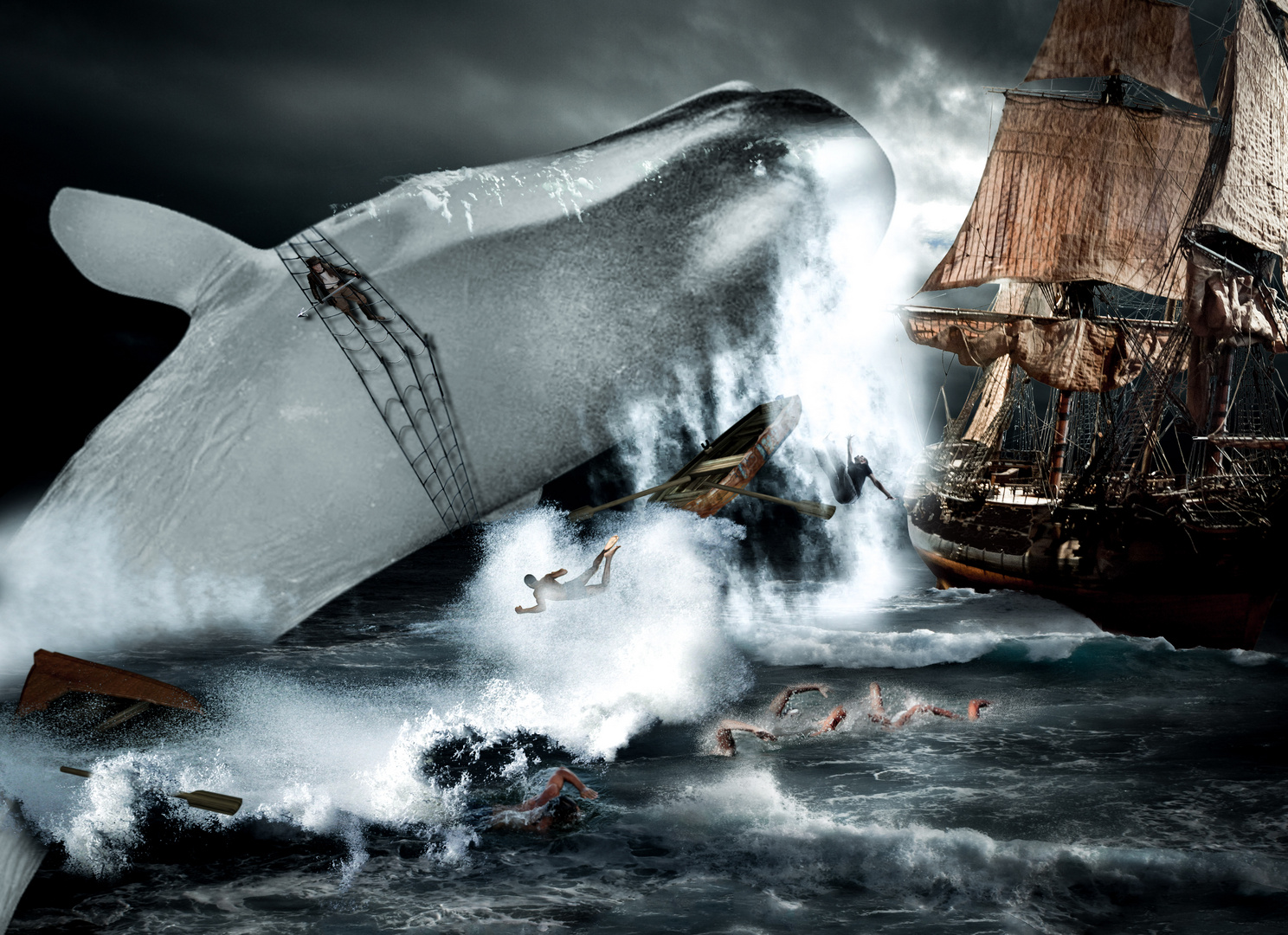 Ahab Foto & Bild | fotomontage, fantasy mystery, composing Bilder auf fotocommunity