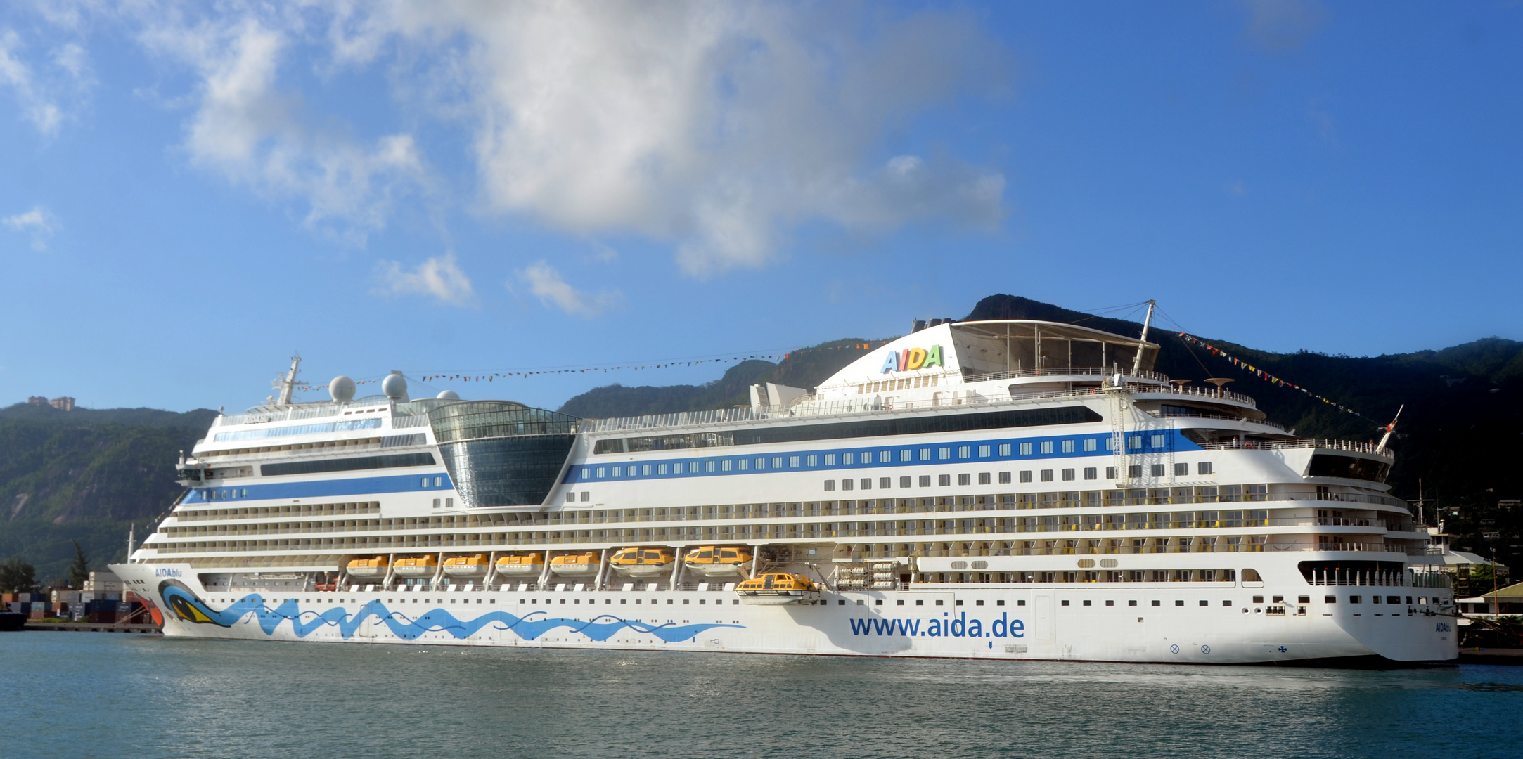 Aida Blu Seychellen Foto & Bild | africa, eastern africa, schiffe und ...