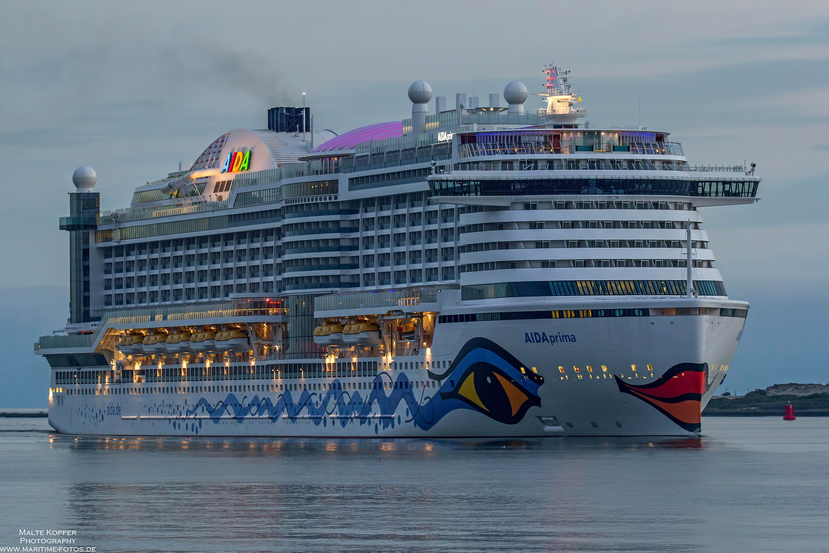 AIDAprima Foto & Bild | cruise, rotterdam, kreuzfahrt Bilder auf ...