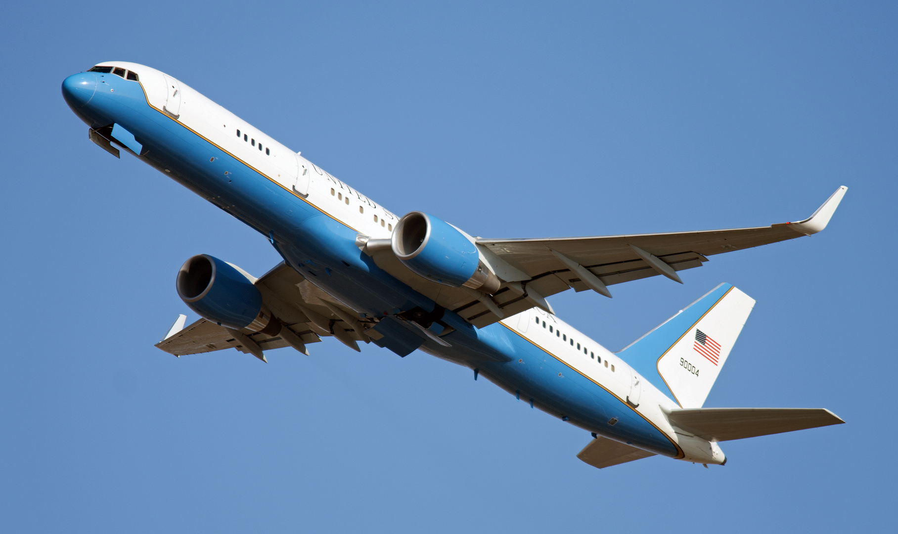 Air Force two - Boeing C32 ( B 757 ) Foto & Bild | luftfahrt ...