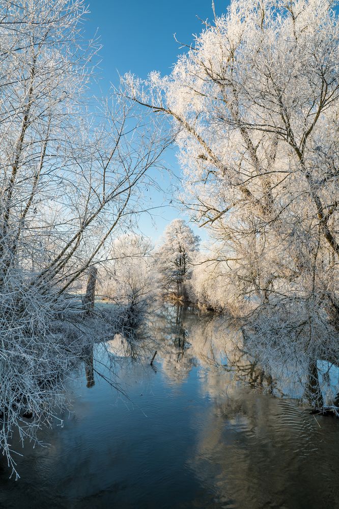Aisch im Winter 1 Foto & Bild | landschaft, jahreszeiten, winter Bilder auf fotocommunity