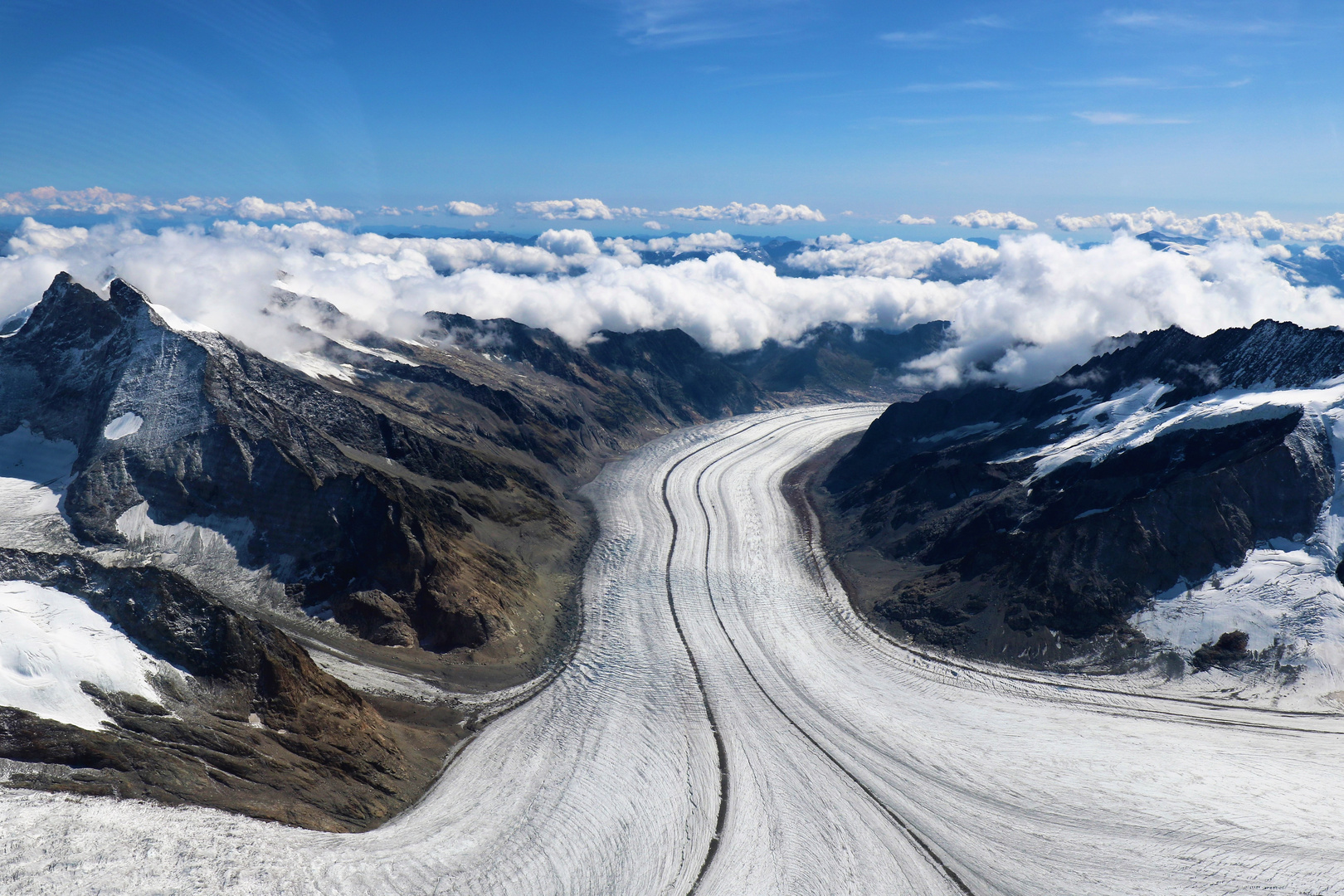 Aletschgletscher Foto & Bild | landschaft, berge, natur Bilder auf ...