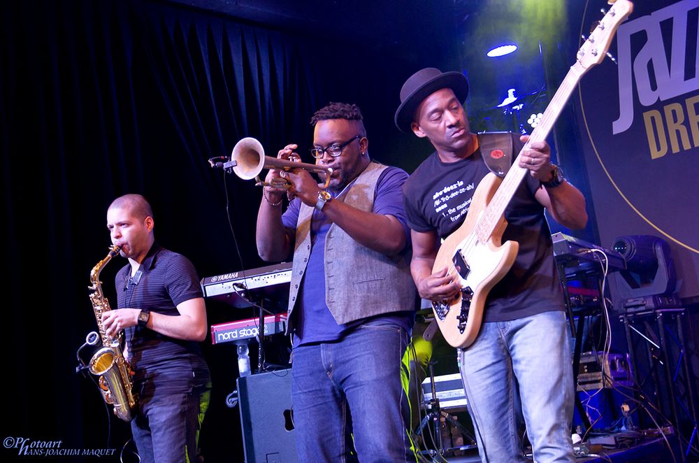 Alex Han, Lee Hogans, Marcus Miller Foto & Bild | jazztage dd 15, jazz ...