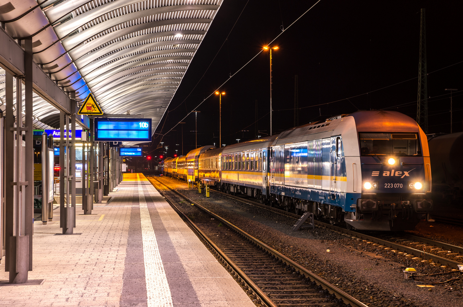 ALEX in Hof Hbf Foto & Bild | züge, dampf-, diesel- und e-loks ...
