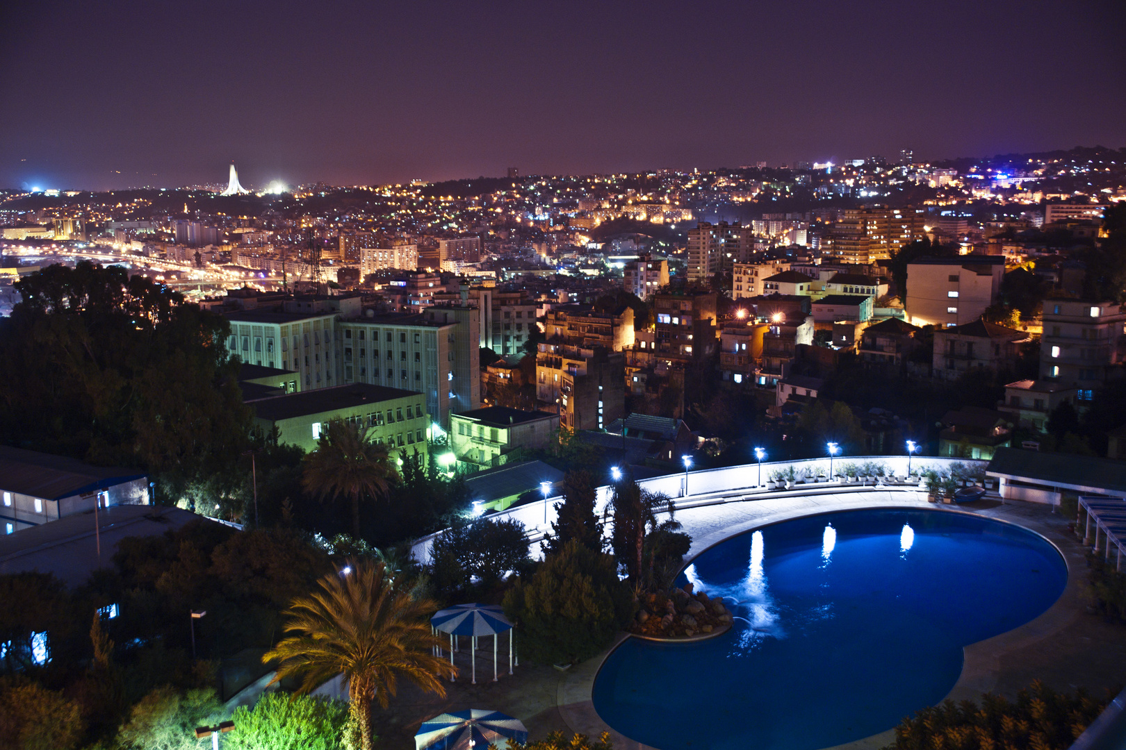 Alger by night photo et image | africa, north africa, world Images ...