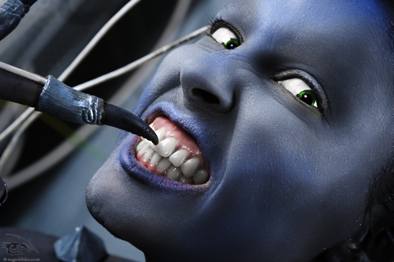 ALIEN DENT Foto & Bild | fashion, fashion & glamour, facepainting ...