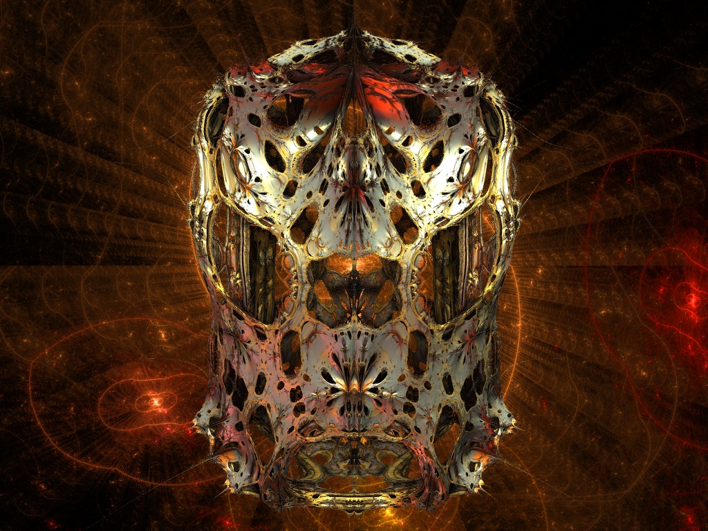 alien skull Foto & Bild | fraktale apophysis, art, spezial Bilder auf ...