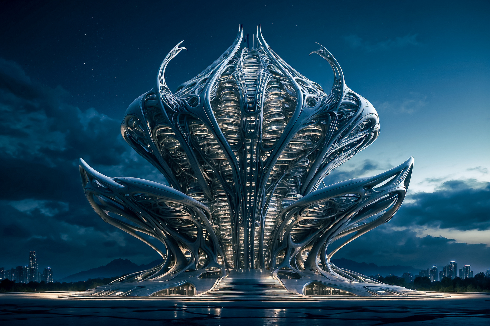 Alien-tower Foto & Bild | ki-generierte bilder, ki - fantastisches, ki ...