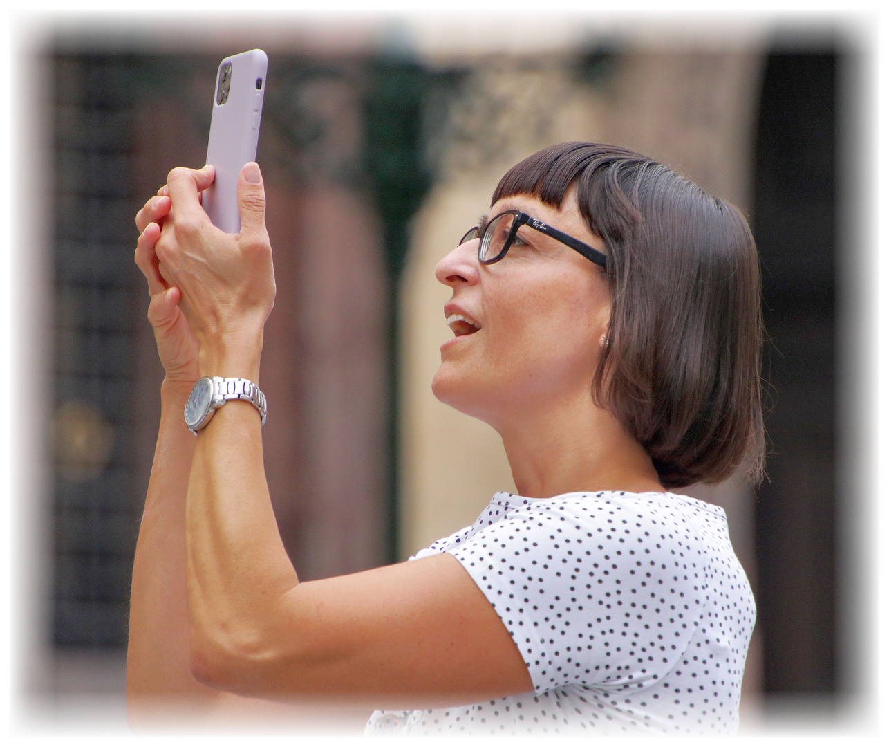 Alles muss dokumentiert sein.... Foto & Bild | erwachsene, portrait, streetfotografie mit ...