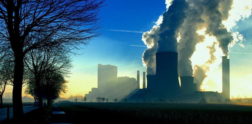 Alles nur Wasserdampf Foto & Bild | winter, tagebau, natur Bilder auf ...