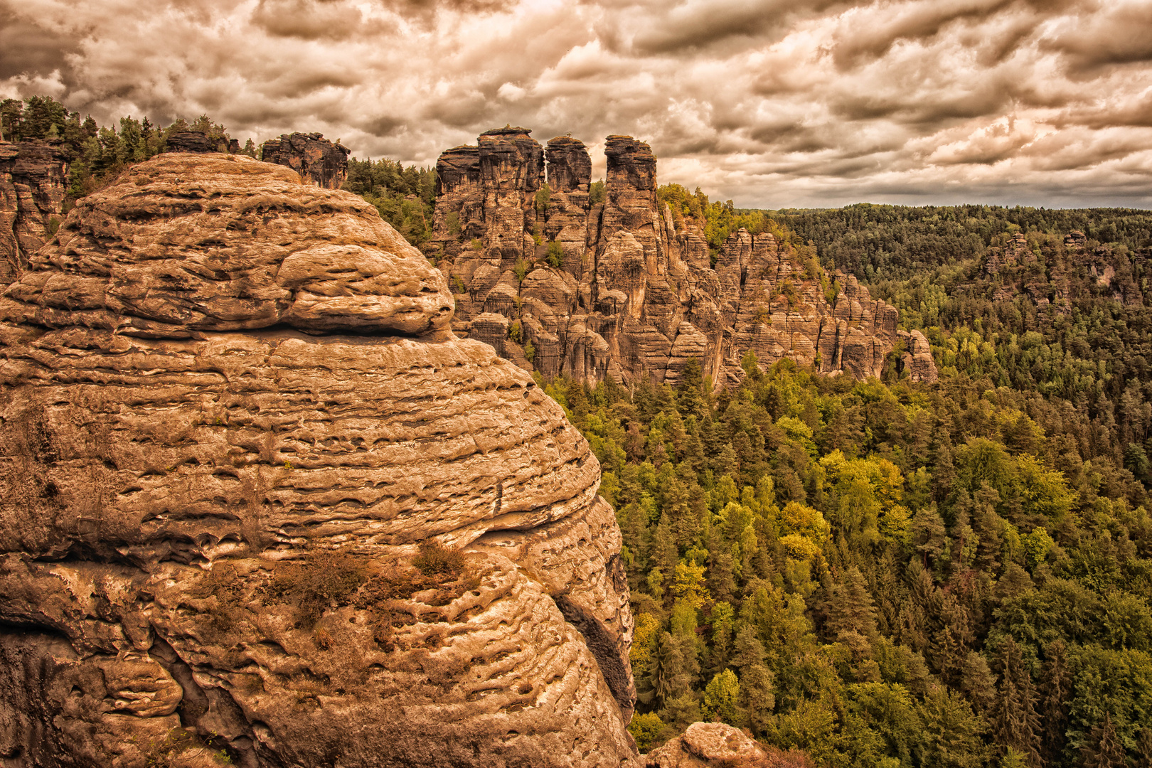 Alles Sandstein... Foto & Bild | wolken, natur, deutschland Bilder auf ...