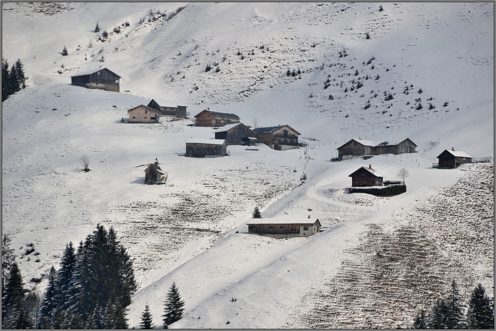 Almhütten im Faschina-Tal Foto & Bild | europe, Österreich, vorarlberg ...