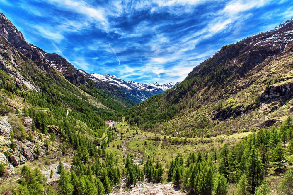 Alpenpanorama Foto & Bild | landschaft, berge, gipfel und grate Bilder ...
