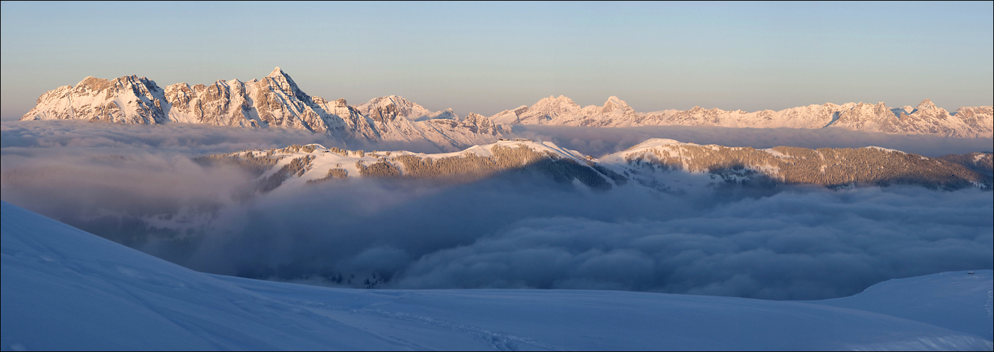 Alpenpanorama Foto & Bild | jahreszeiten, winter, saalbach-hinterglemm ...