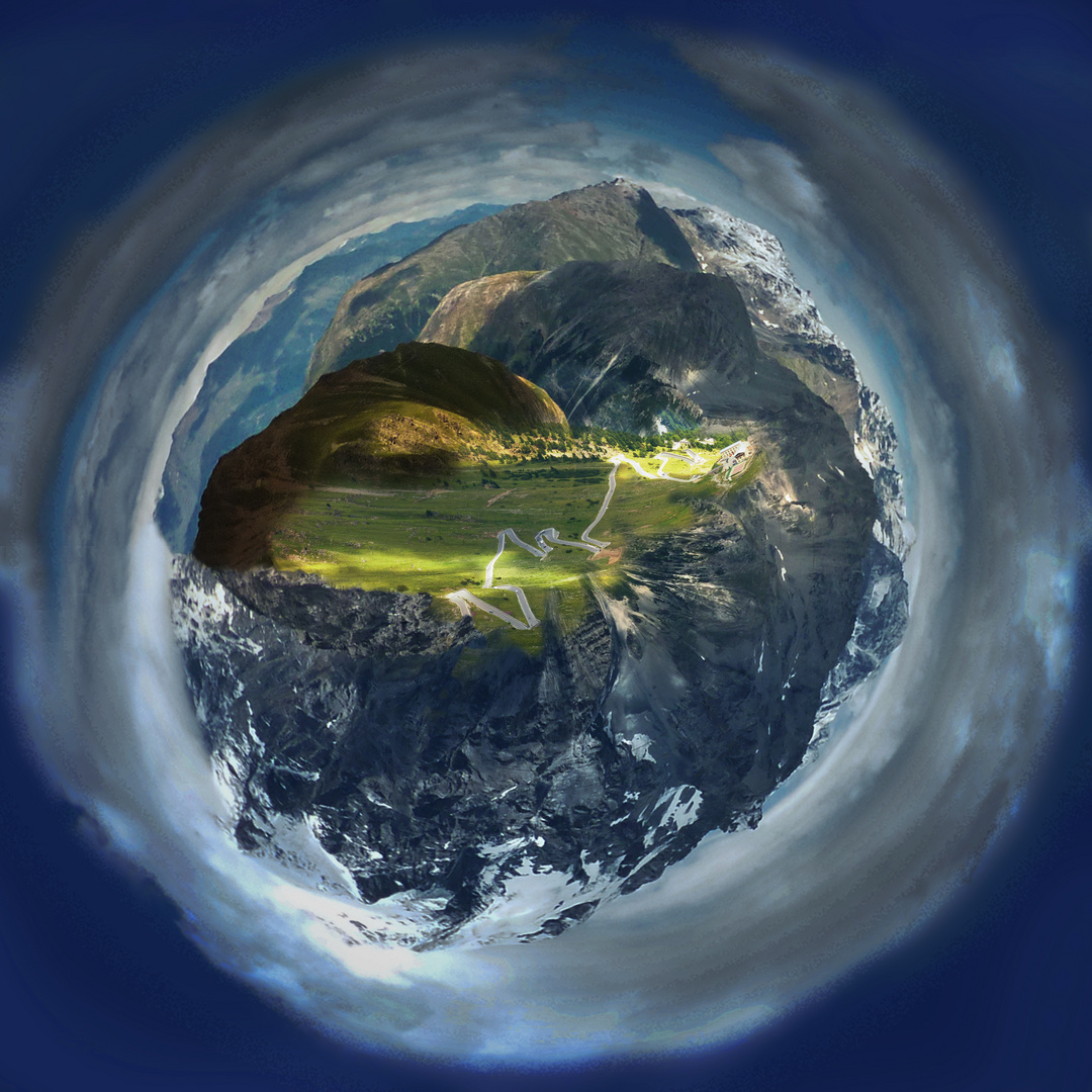 Alpenpanorama Foto & Bild | fotomontage, landschaften, digiart Bilder auf fotocommunity