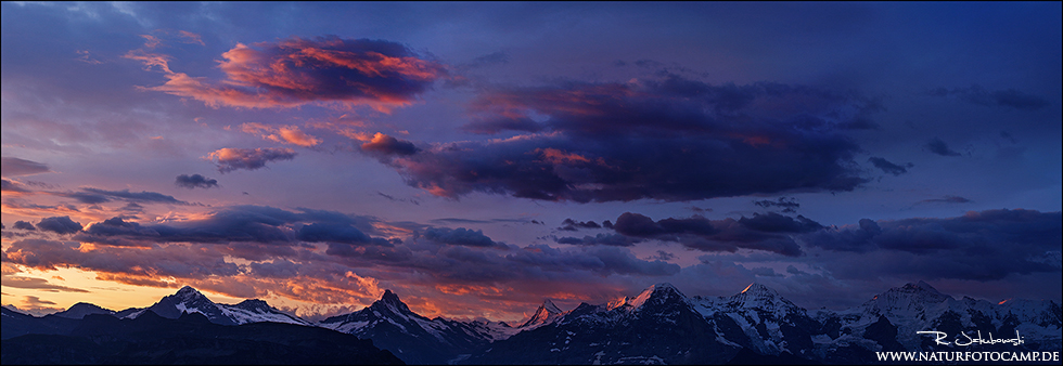 Alpenpanorama Foto & Bild | landschaft, berge, gipfel und grate Bilder ...