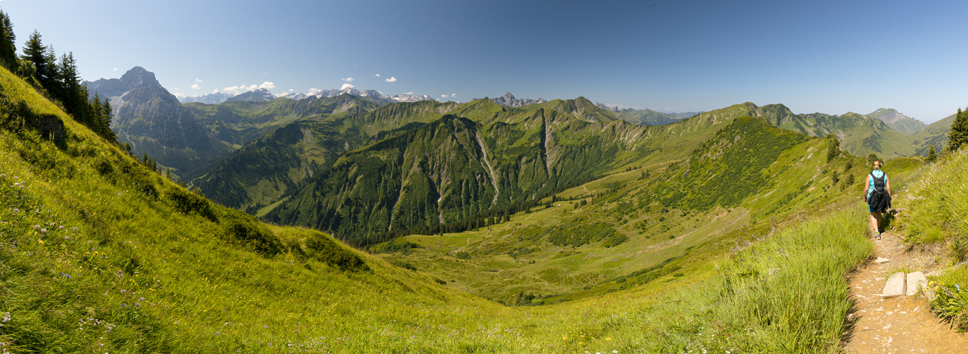 Alpenpanorama Foto & Bild | erwachsene menschen, europe, panorama ...