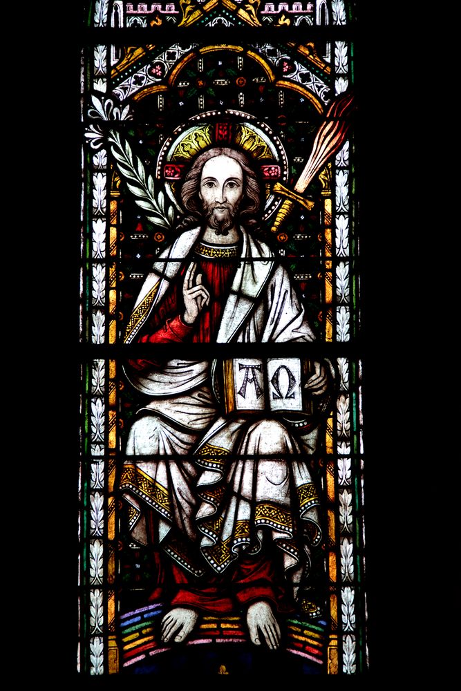 Alpha und Omega Foto & Bild | kirchenfenster, architektur, motive ...