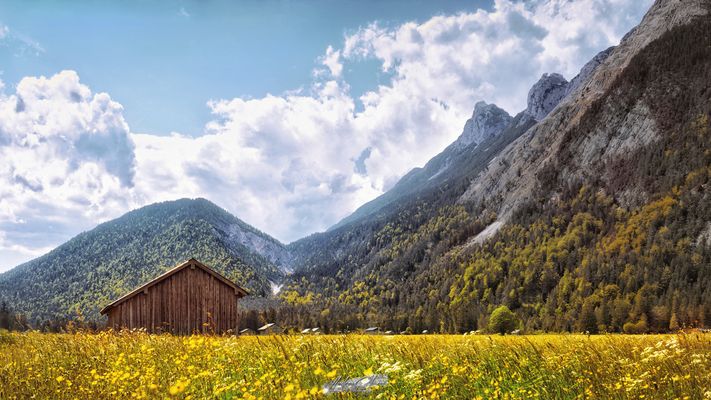 Bayerische Alpen Bilder & Fotos