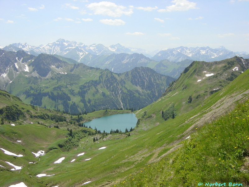 Alpsee bei Oberstdorf Foto & Bild | landschaft, berge, gipfel und grate ...
