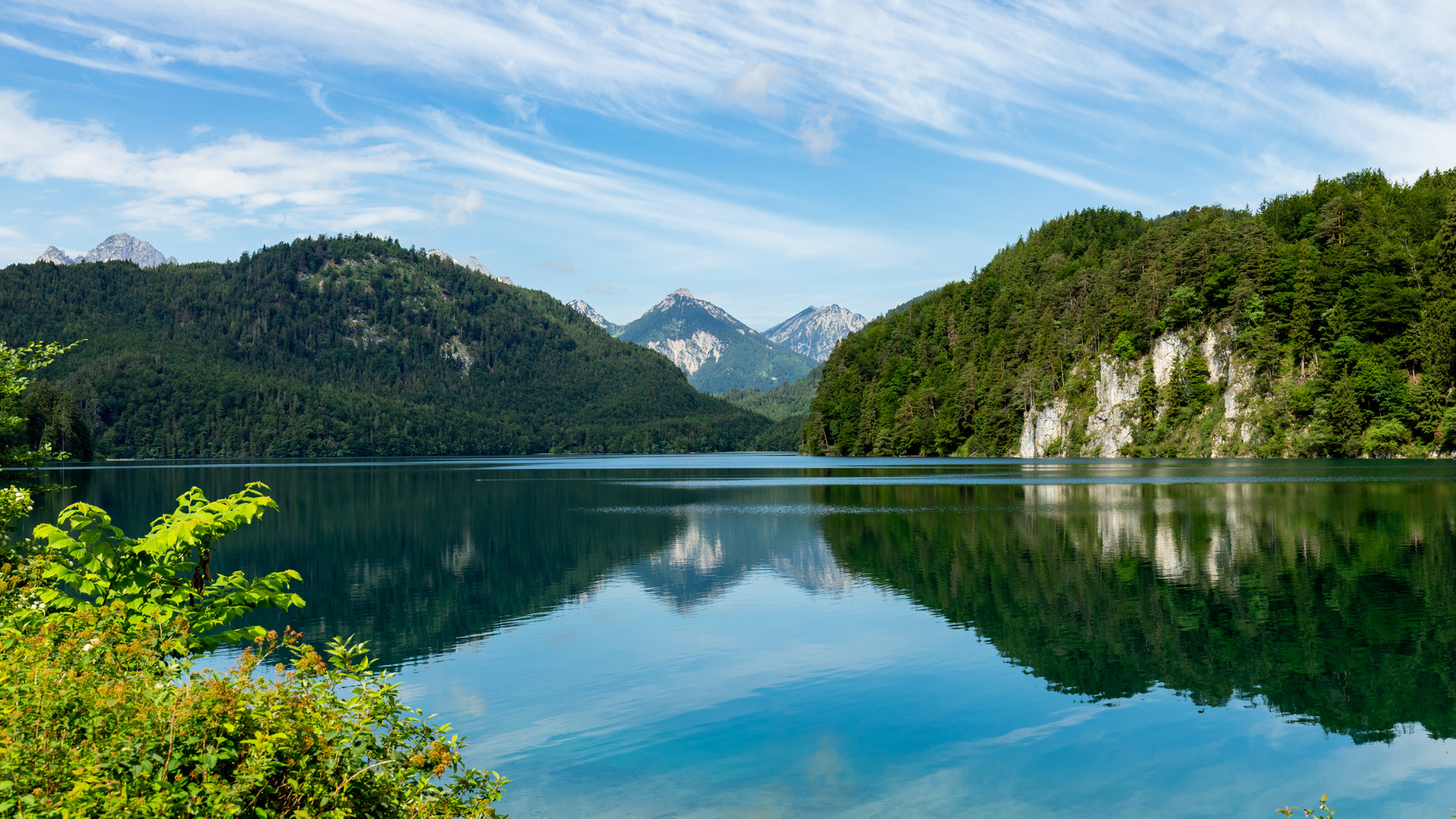 Alpsee Hohenschwangau Foto & Bild | deutschland, europe, bayern Bilder ...