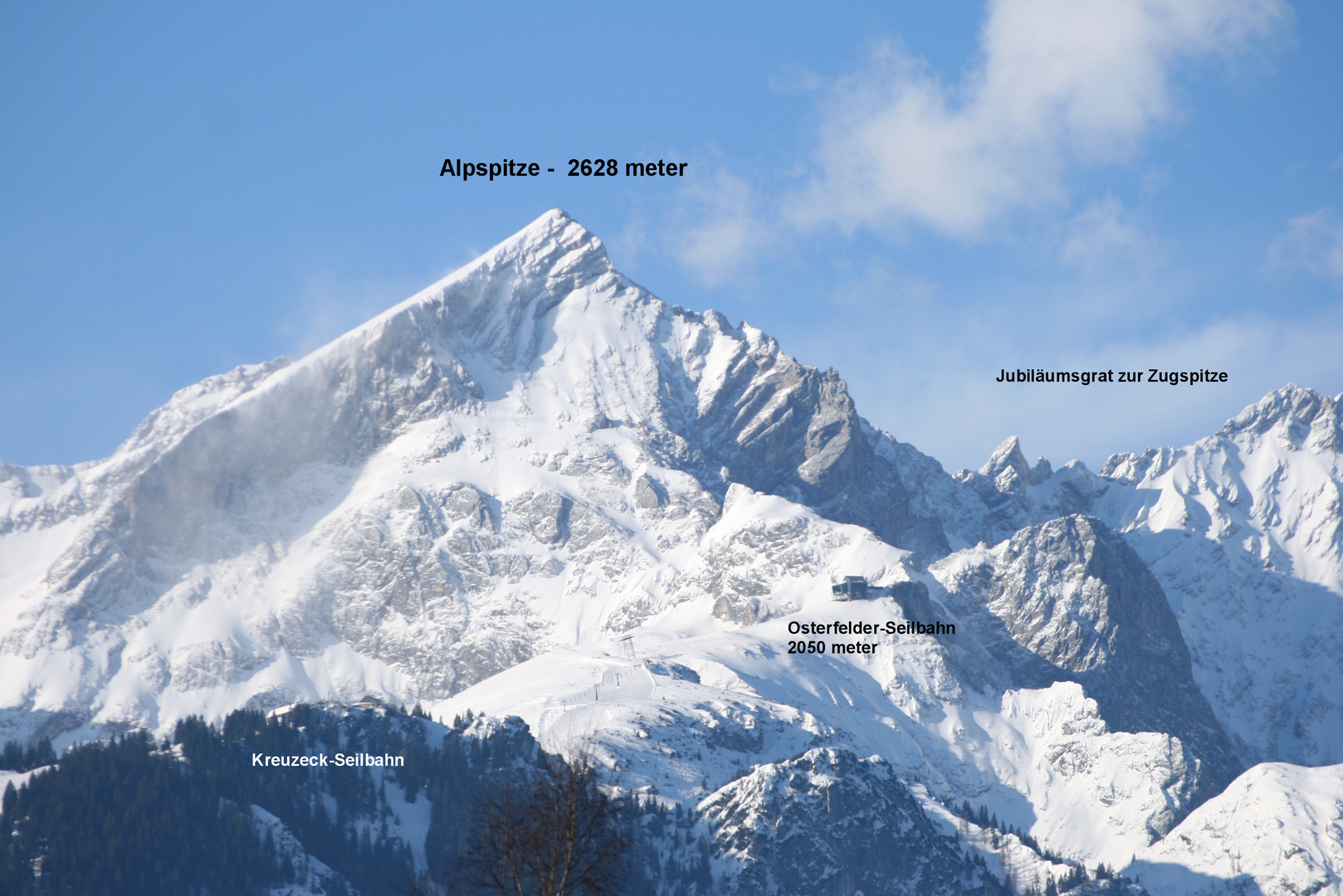 Alpspitze-Garmisch Foto & Bild | landschaft, berge, gipfel und grate ...