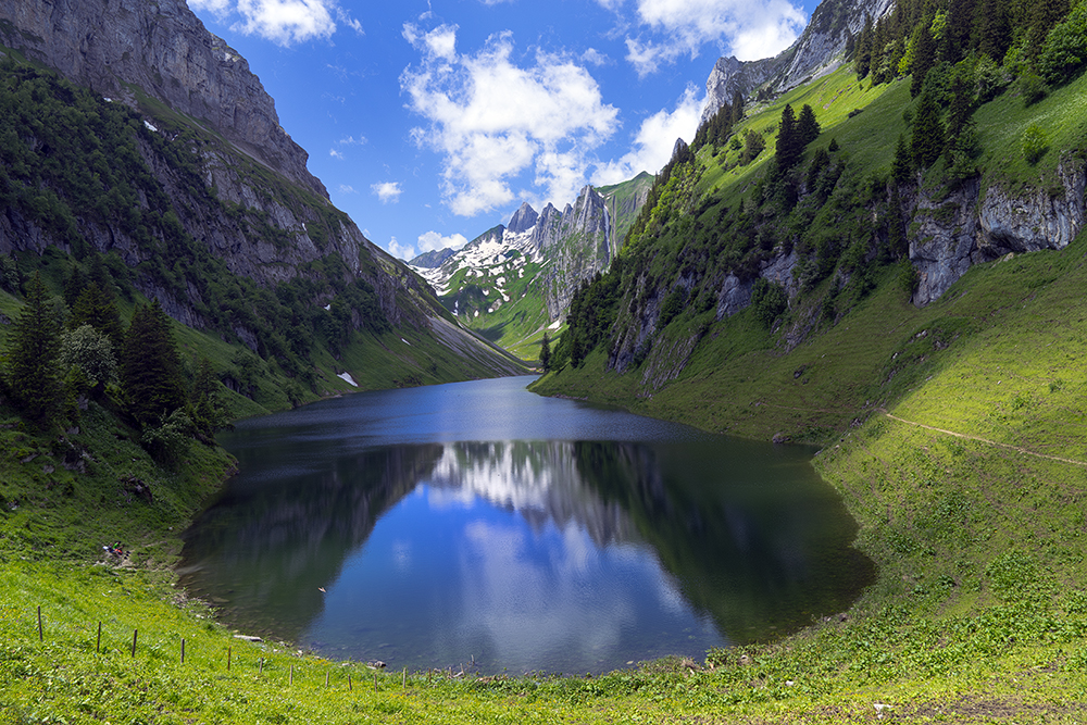 Alpstein: Am Fälensee - der blaue Saphir Foto & Bild | natur, schweiz ...