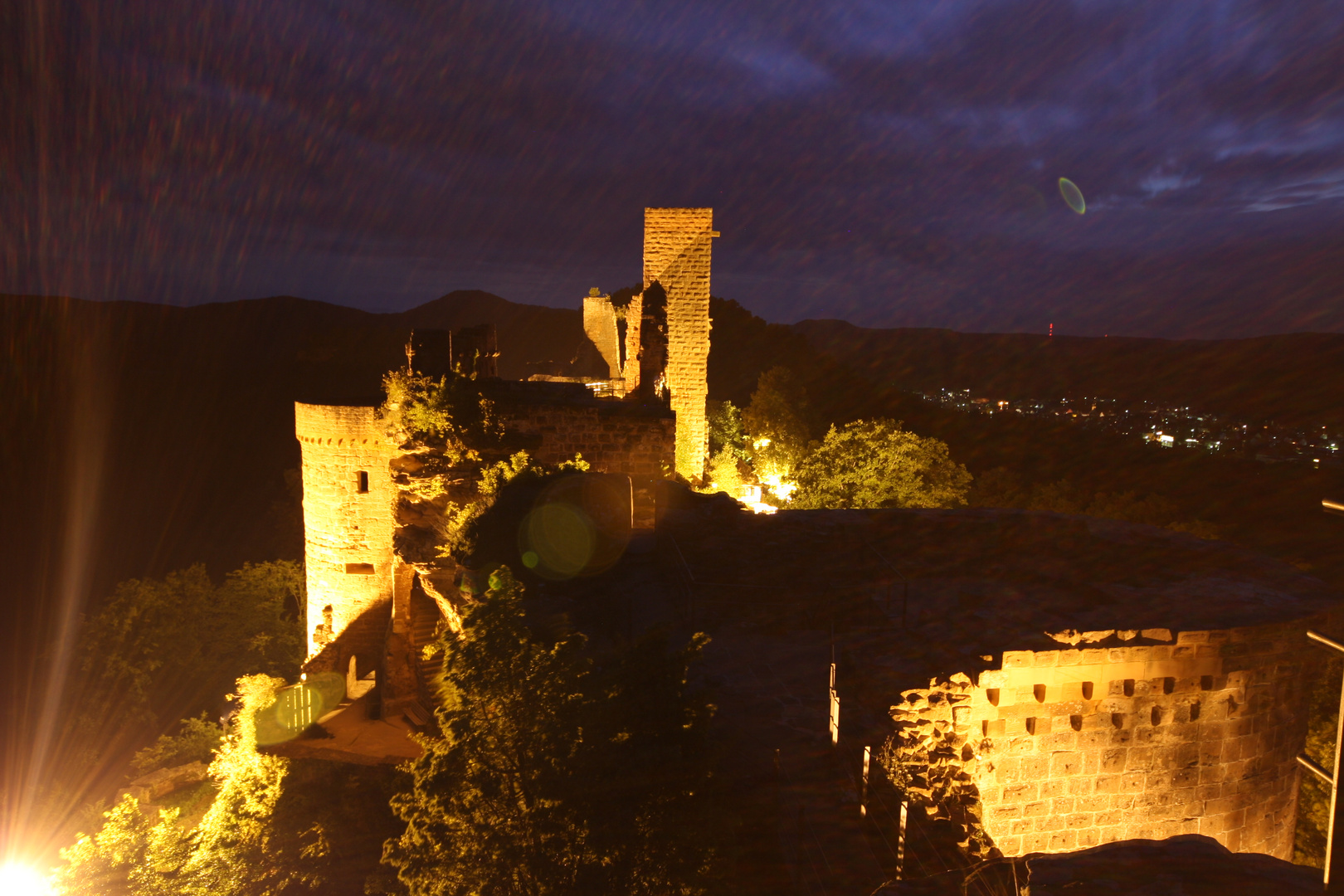 Alt Dahn bei Nacht Foto & Bild | architektur, architektur bei nacht ...