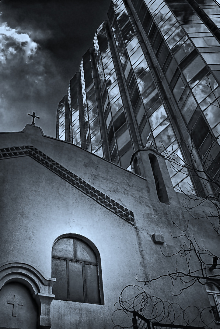 alt und modern Foto & Bild | architektur, projekte, 5 - schwarzweißer ...