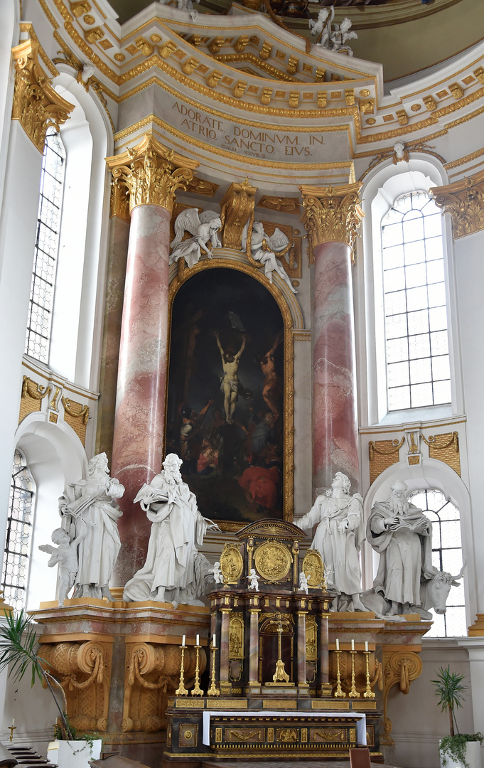 Altar der Basilika St. Martin Foto & Bild | kloster, motive, altar ...
