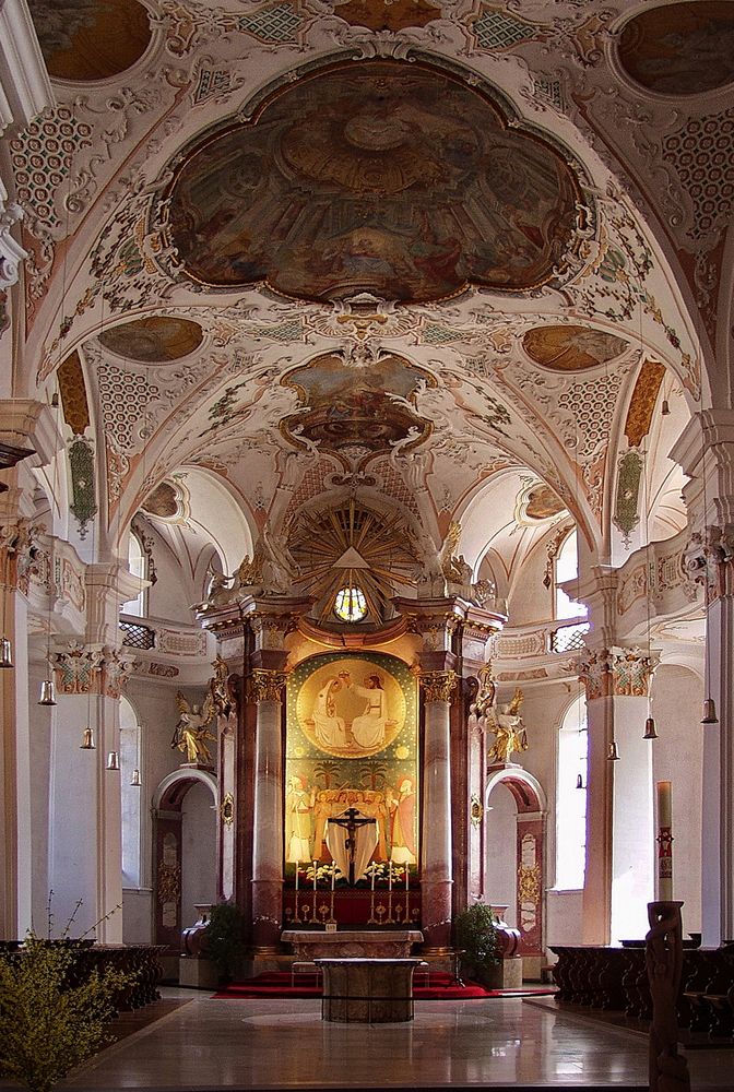 Altar der Klosterkirche in Beuron Foto & Bild | architektur ...
