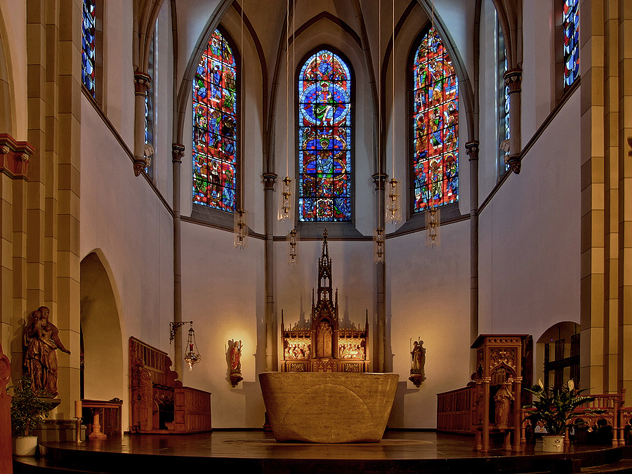 Altar der St. Antoniuskirche Foto & Bild | architektur, sakralbauten, innenansichten kirchen ...