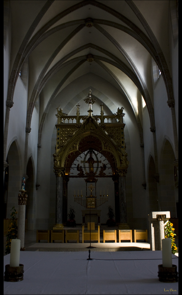 Altar in St. Ottilien Foto & Bild | architektur, sakralbauten, innenansichten kirchen Bilder auf ...