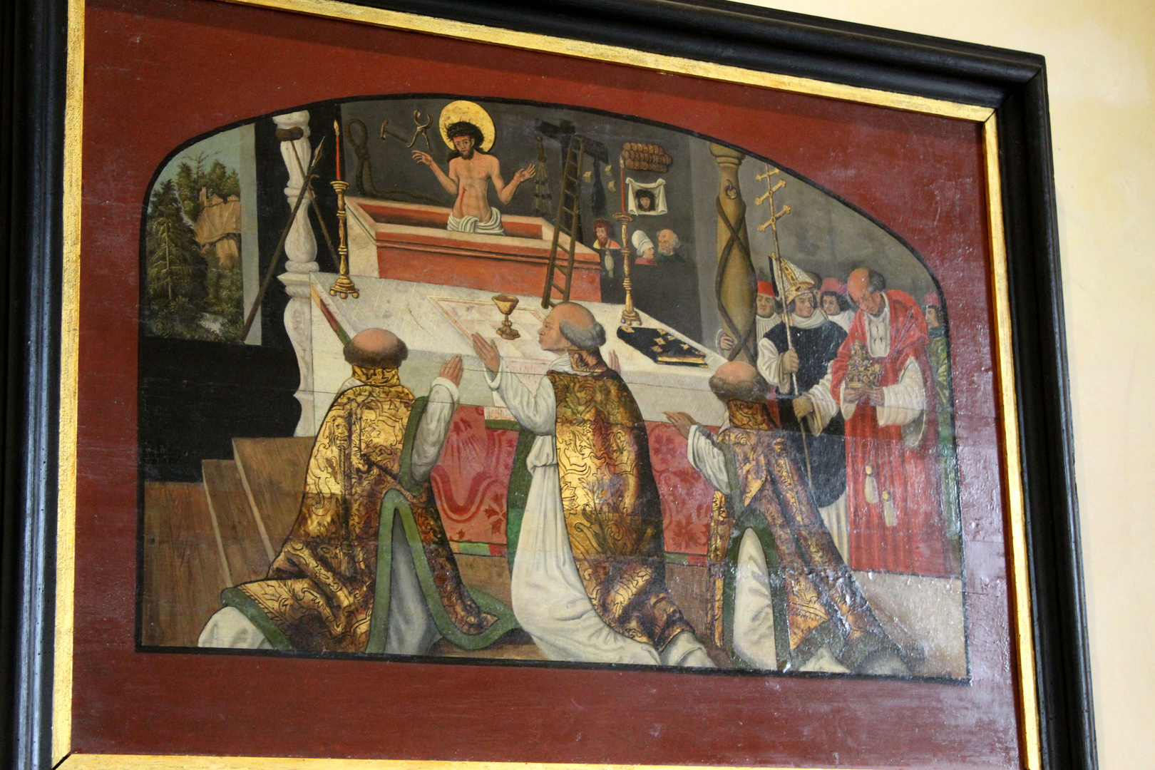 Altarbild in der Sakristei Foto & Bild | stillleben, architektur, innenaufnahmen Bilder auf ...