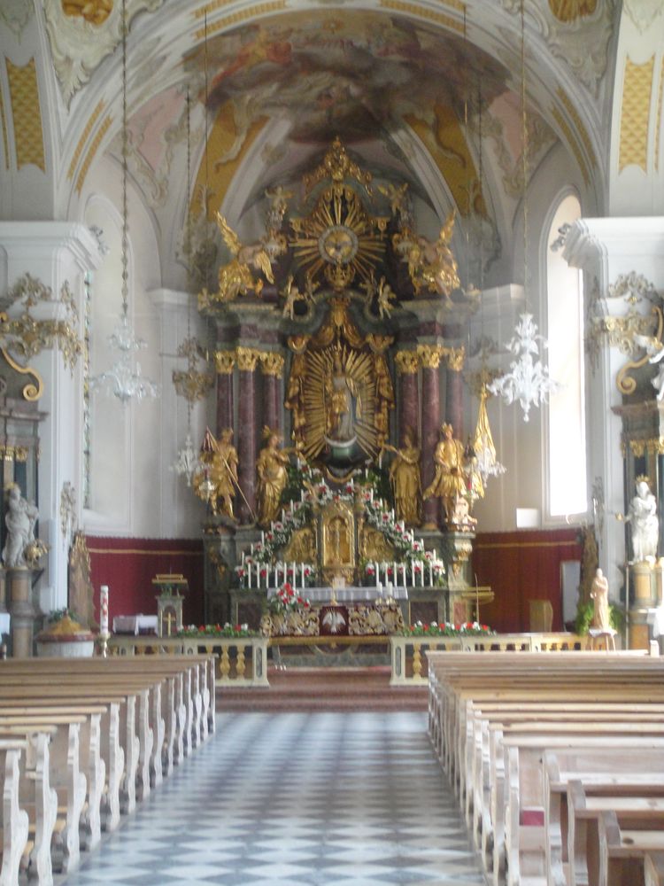 Altarraum Pfarrkirche von Gossensass Foto & Bild | architektur, sakralbauten, innenansichten ...