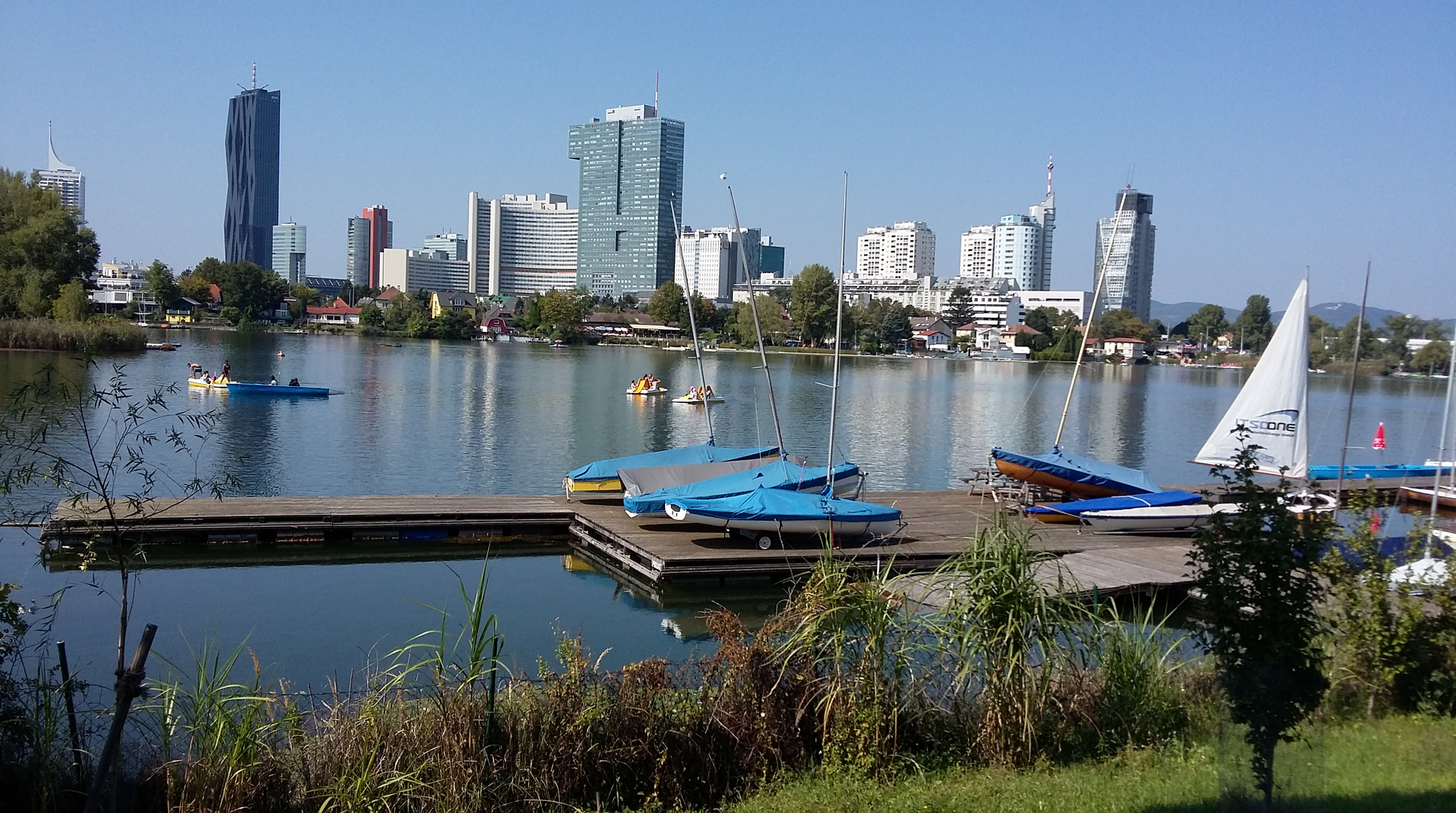 "Alte Donau" Foto & Bild | landschaft, bach, fluss & see, natur Bilder ...