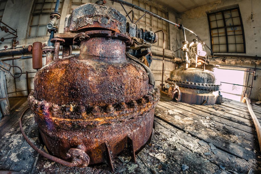 Alte Fabrik Foto & Bild | industrie und technik, chemie ...