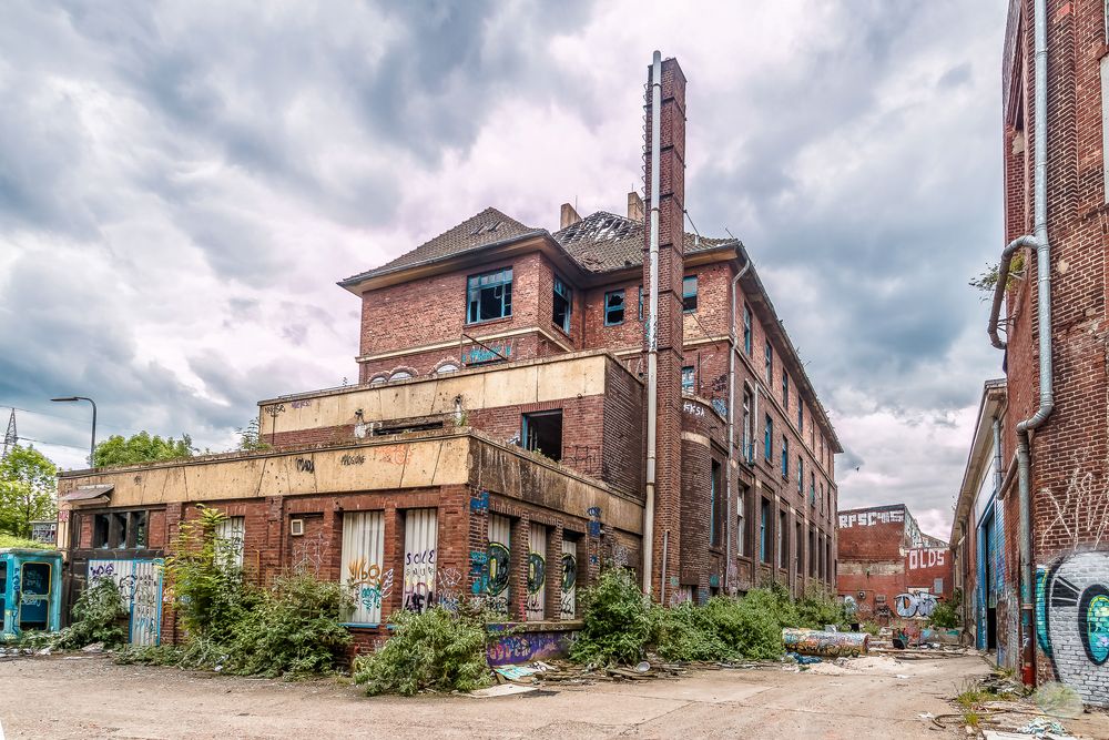 Alte Fabrikanlage Foto & Bild | industrie und technik, industrie ...