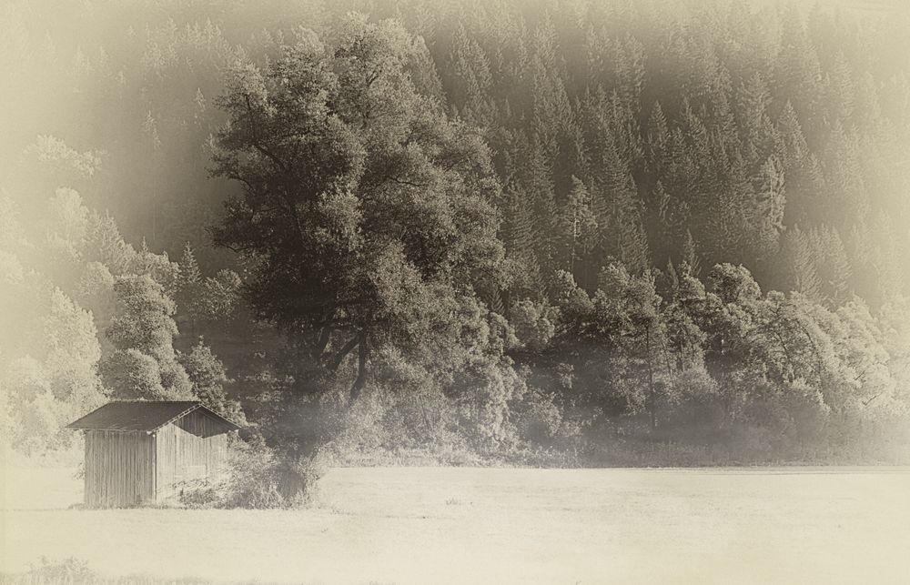 alte Fotoplatte Foto & Bild | fotomontage, landschaften, digiart Bilder auf fotocommunity