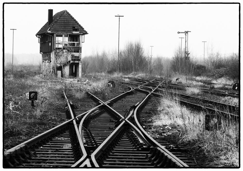 Alte Gleise Foto & Bild | gleise, eisenbahn, verkehr & fahrzeuge Bilder ...