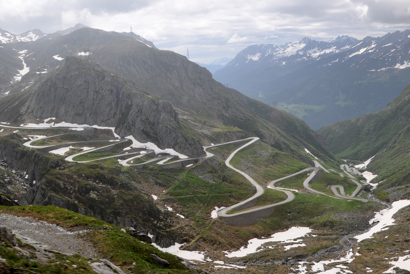 Alte Gotthard Alpenstrasse Foto & Bild | architektur, landschaften ...
