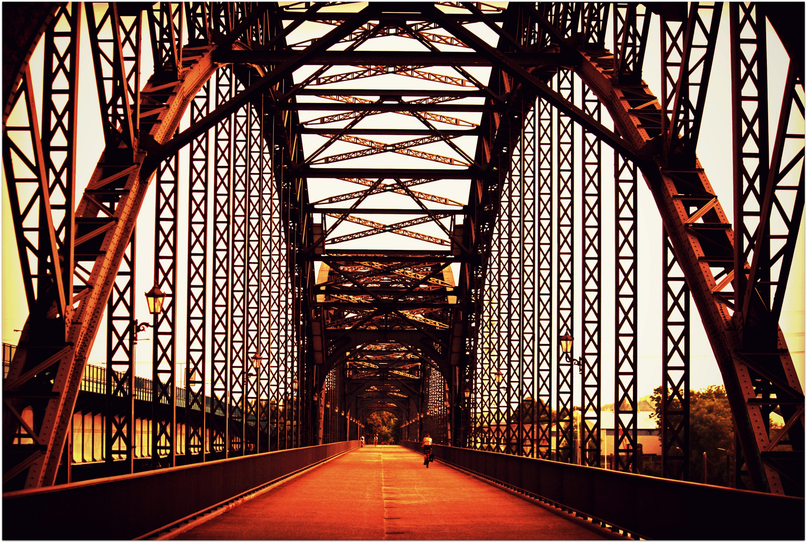 Alte Harburger Brücke Hamburg Foto & Bild | architektur, straßen ...