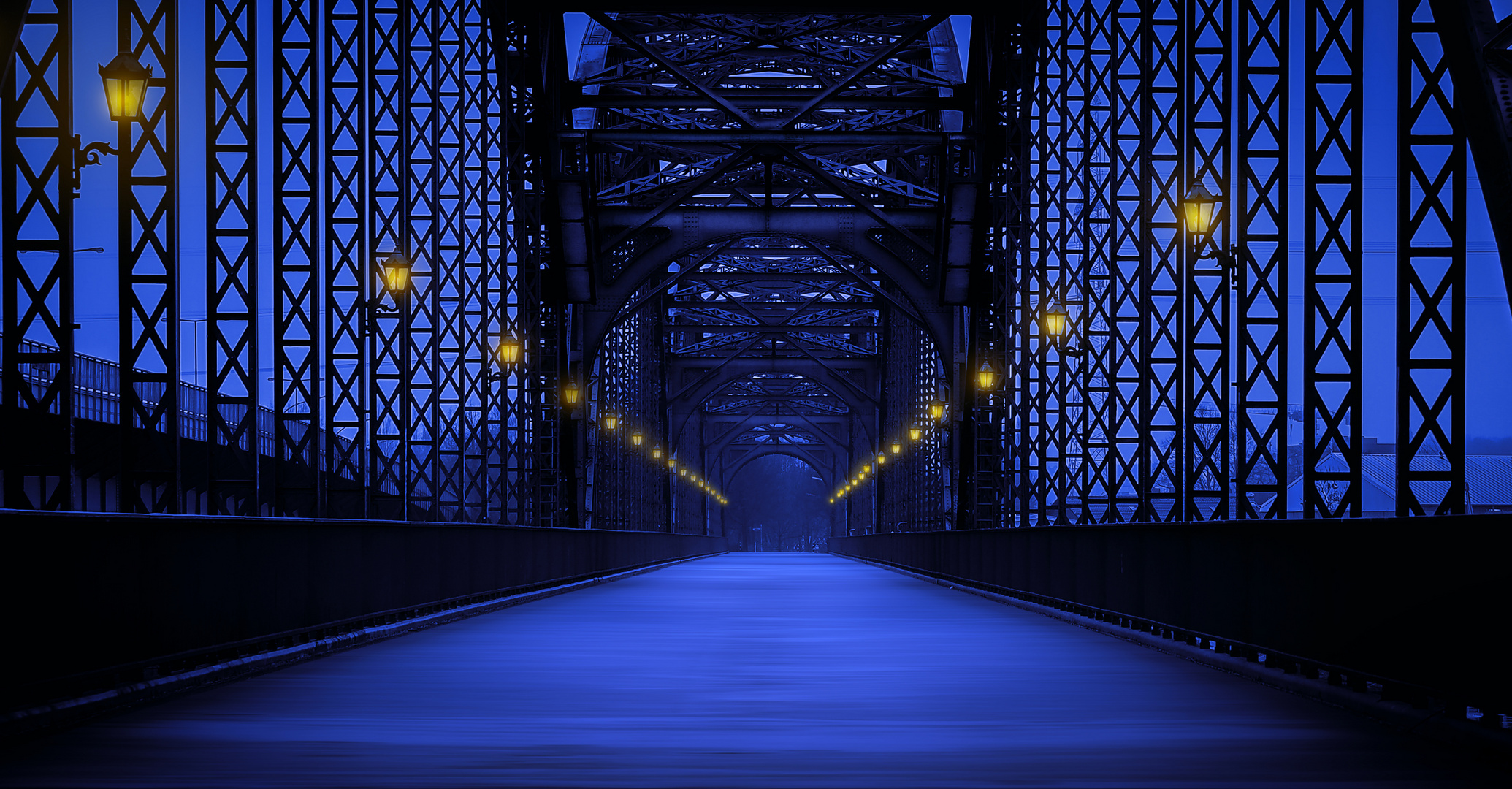 Alte Harburger Elbbrücke Foto & Bild | world, hamburg, elbe Bilder auf ...