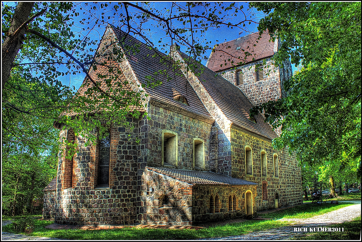 Alte Kirche-Berlin,Marienfelde Foto & Bild | bearbeitungs - techniken ...
